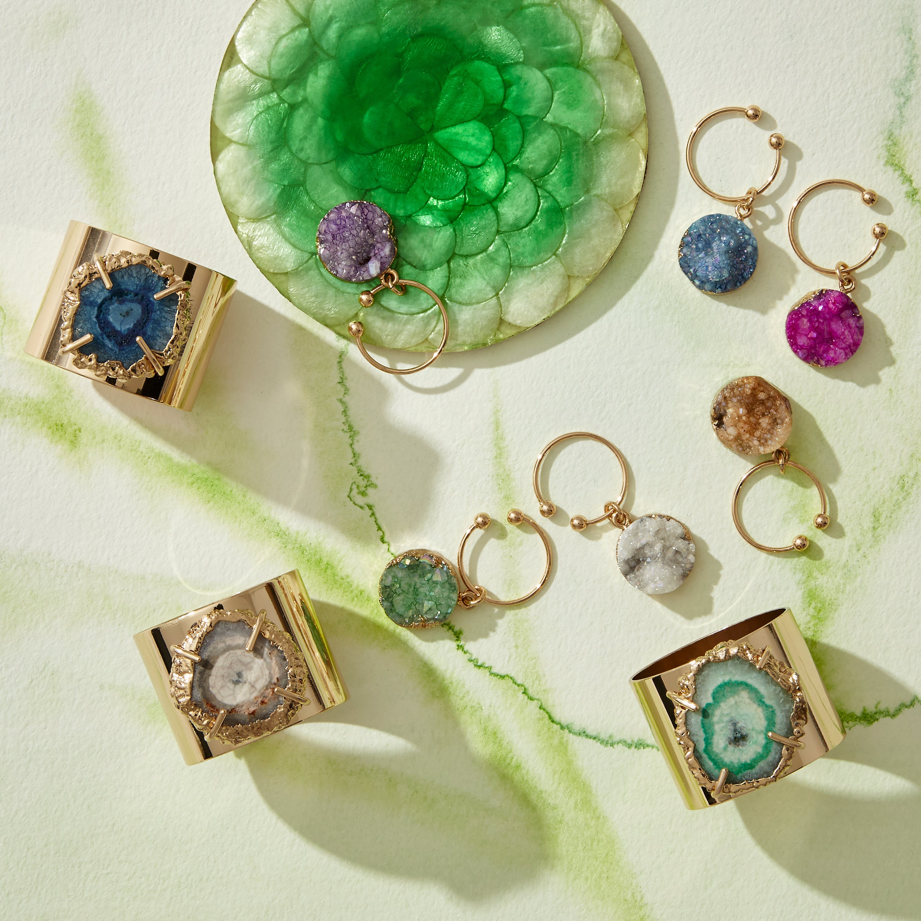 Druzy Wine Charms | Set of 6 | Barware | Gift Ideas – Joanna Buchanan