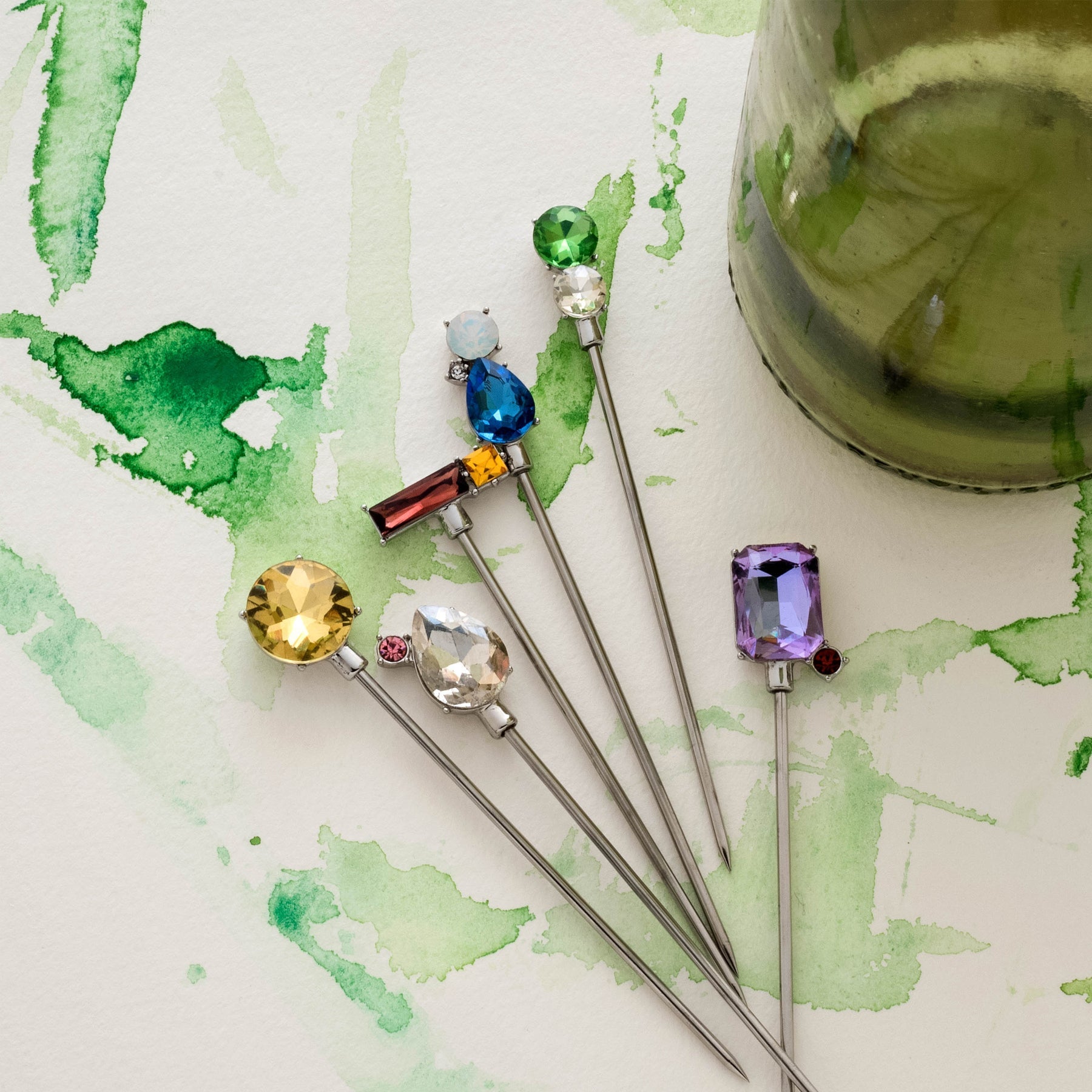 Jeweled Cocktail Picks | Fancy Cocktail Picks for Summer – Joanna Buchanan