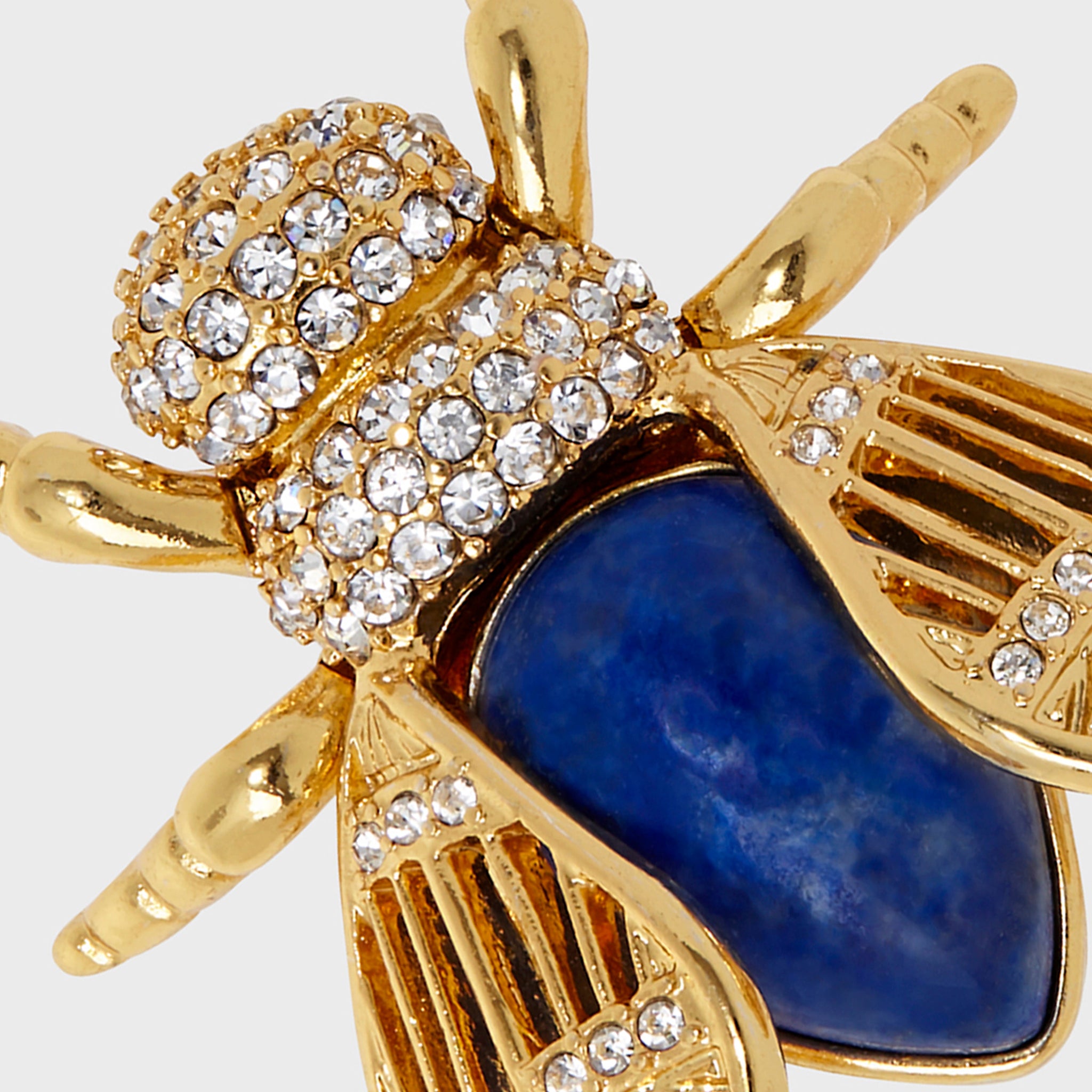 Giant Gem Bug Brooch [Lapis Lazuli] | Art Deco Brooch – Joanna Buchanan