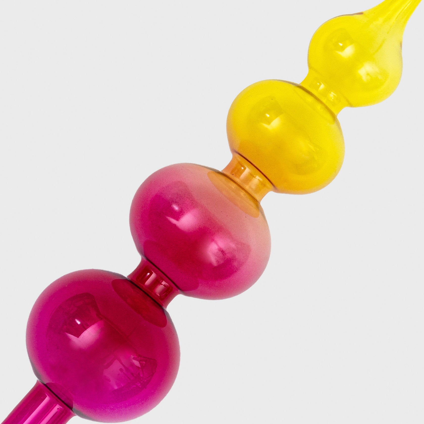 Glass Bubble Ombré Tree Topper [Pink & Citrine] | Holiday Decor ...