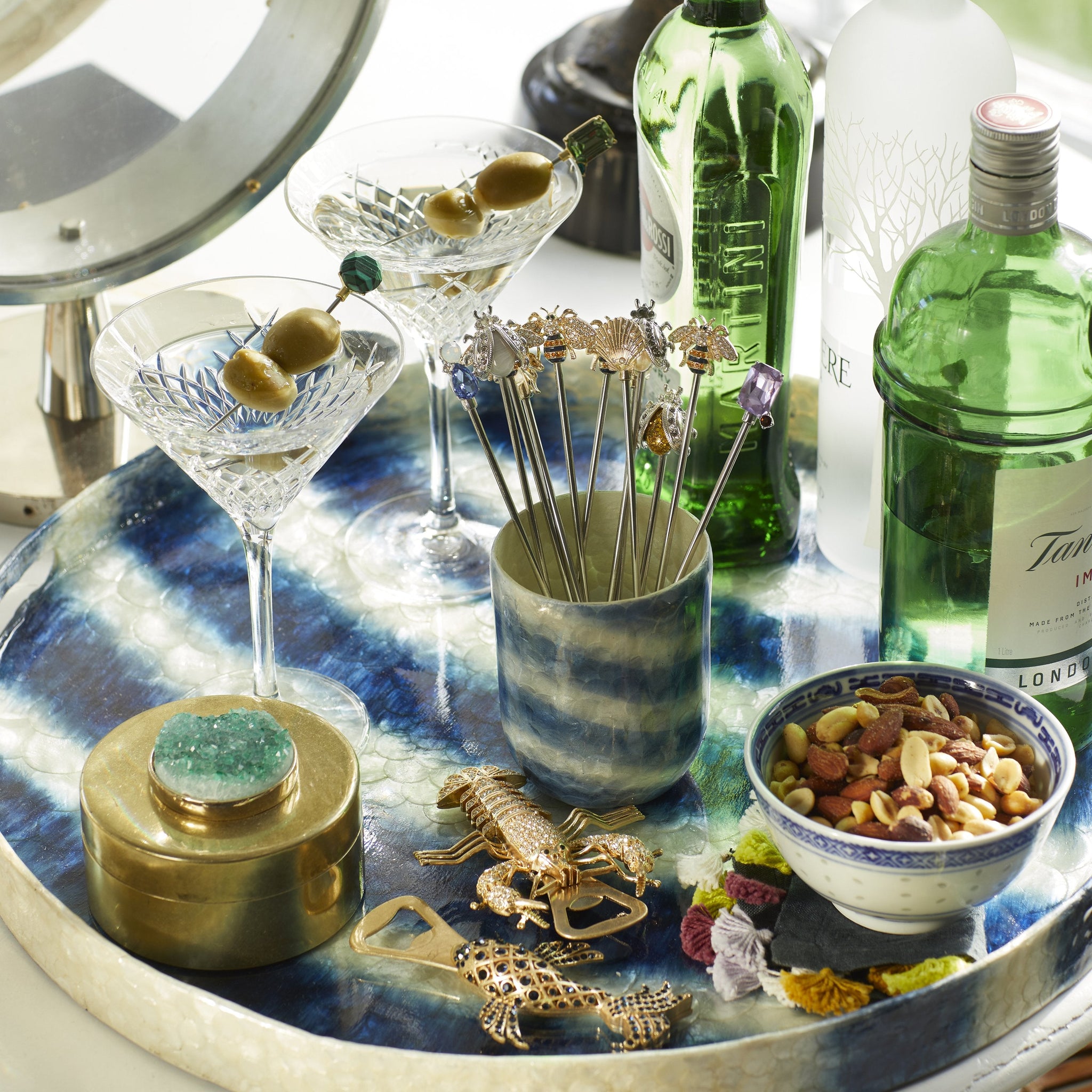 Bright Gem Cocktail Picks | Colourful Cocktail Drink Picks – Joanna ...