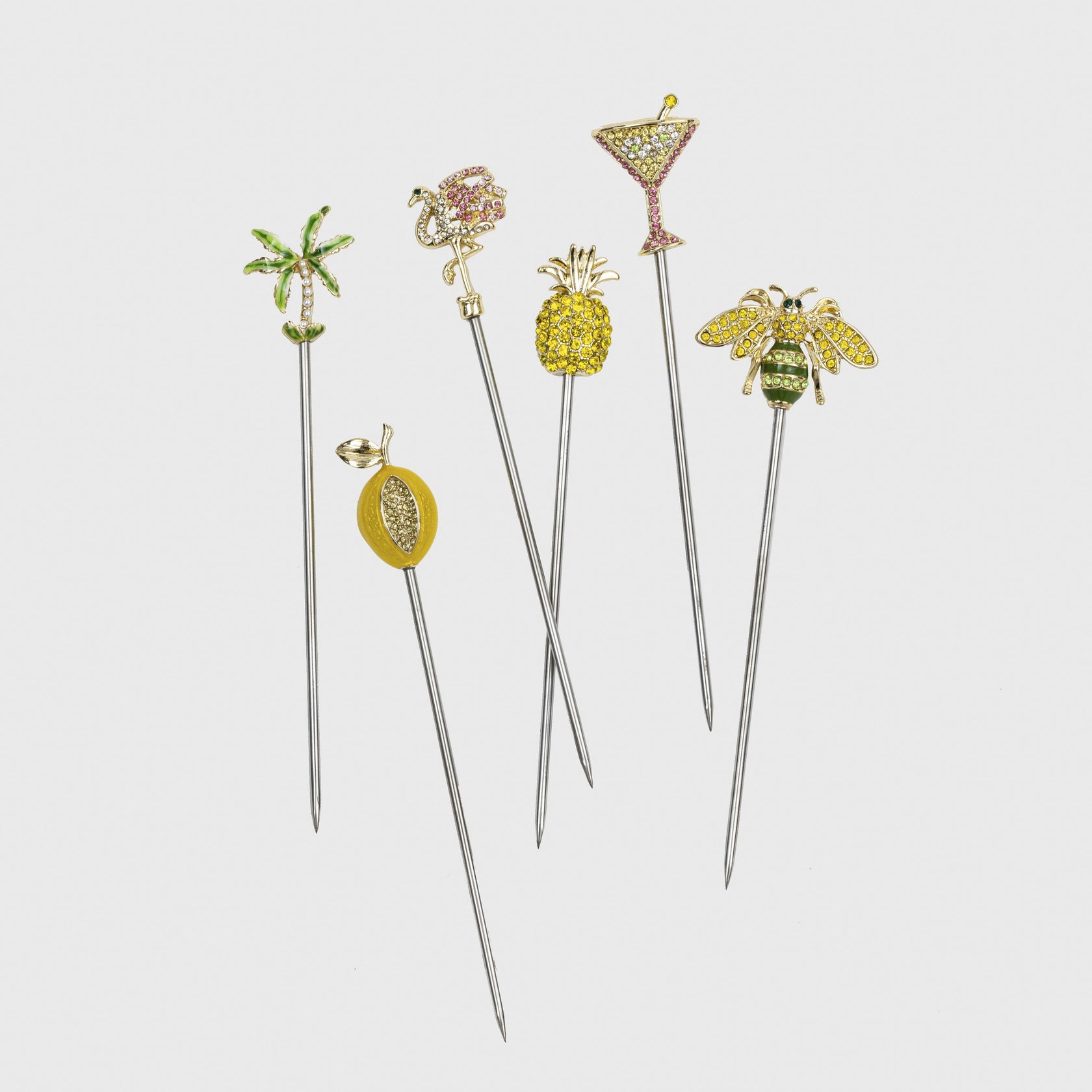Tropical Cocktail Picks | Summer Inspired Cocktail Picks | Table Decor ...